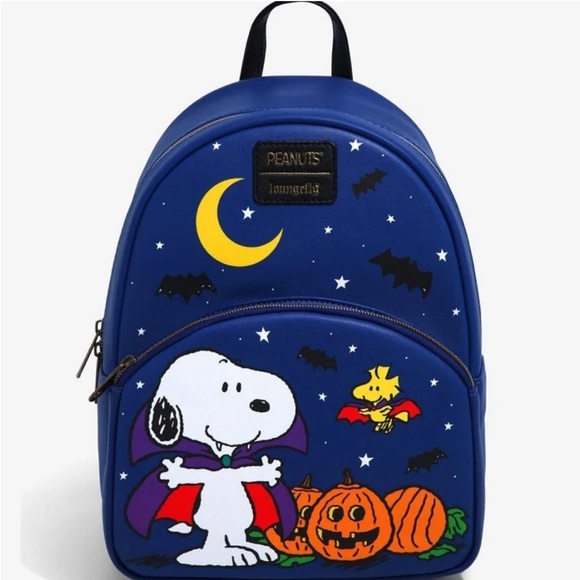 Loungefly | Bags | Nwt Peanuts Snoopy And Woodstock Vampires Loungefly ...